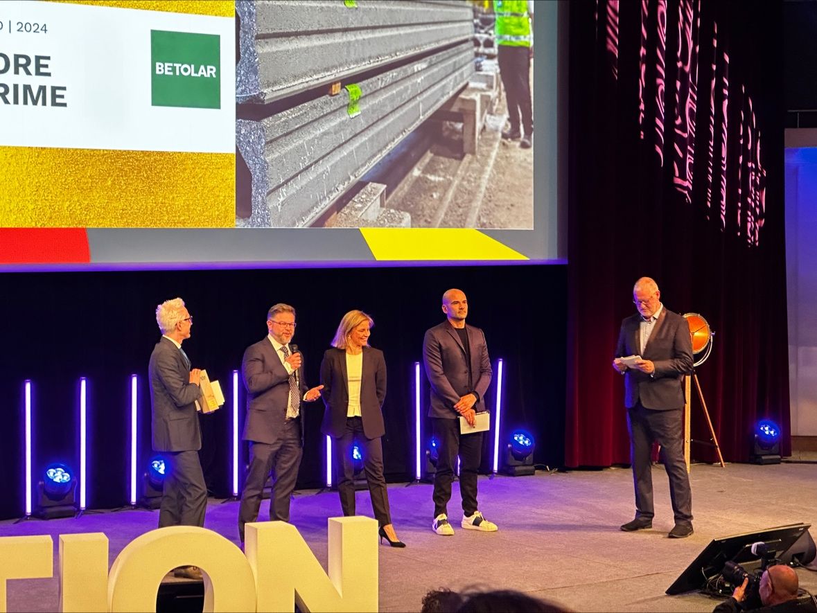 Betolar wins Building Materials Industry Innovation Award in Paris