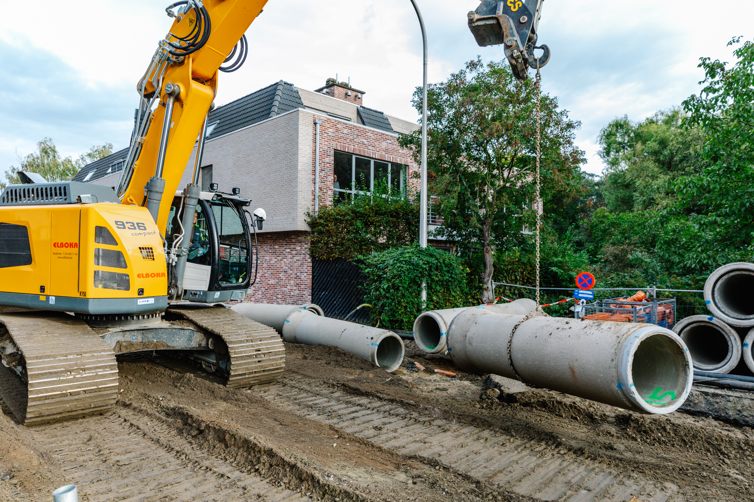 Commercial production of sewer tubes with Betolar's Geoprime® solution ...